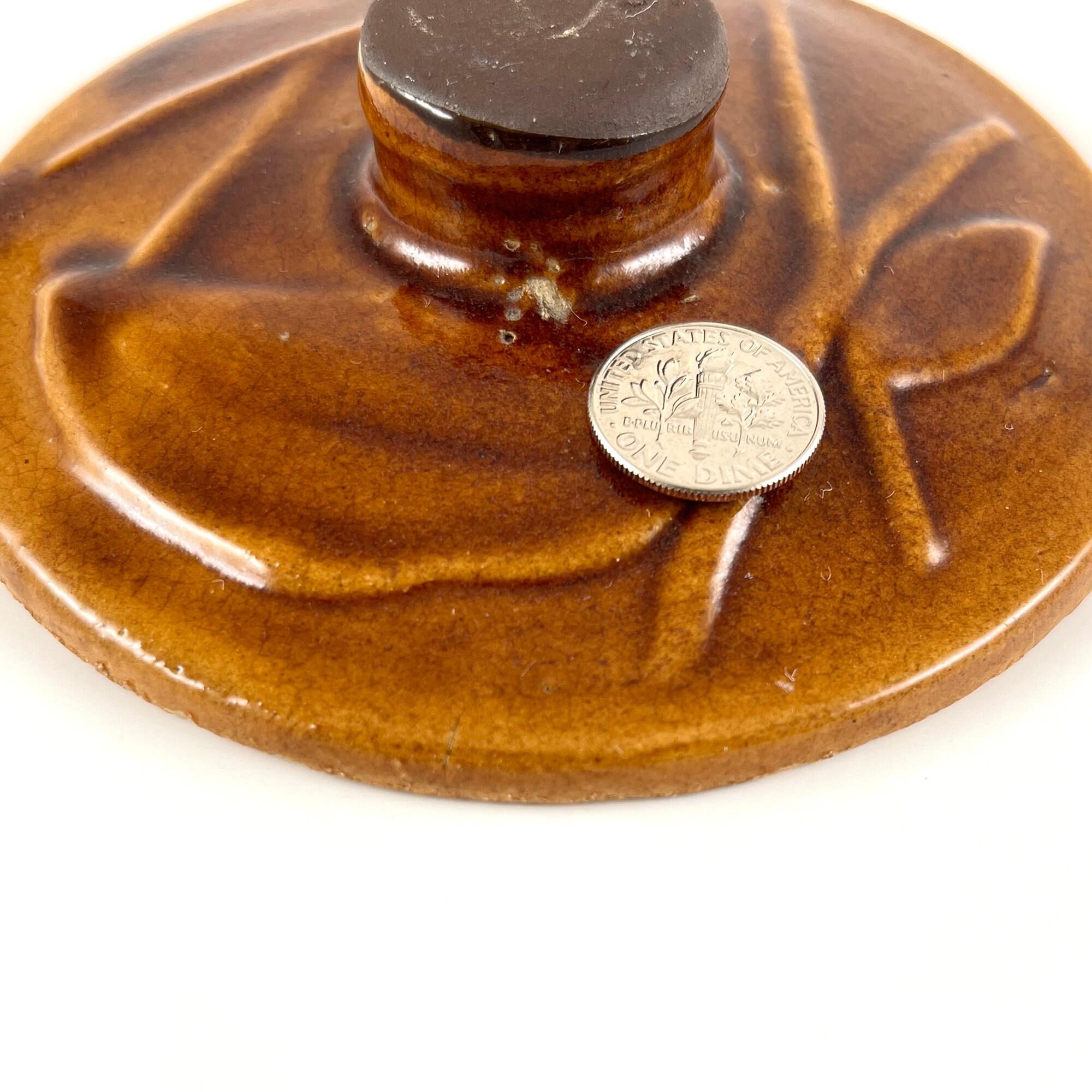1940's 60's 2 Quart Lidded Amber Wear Bean Pot With Cover - Etsy
