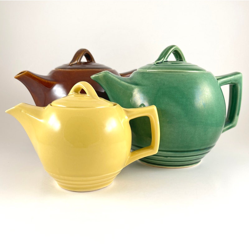 Yellow Teapot - Etsy