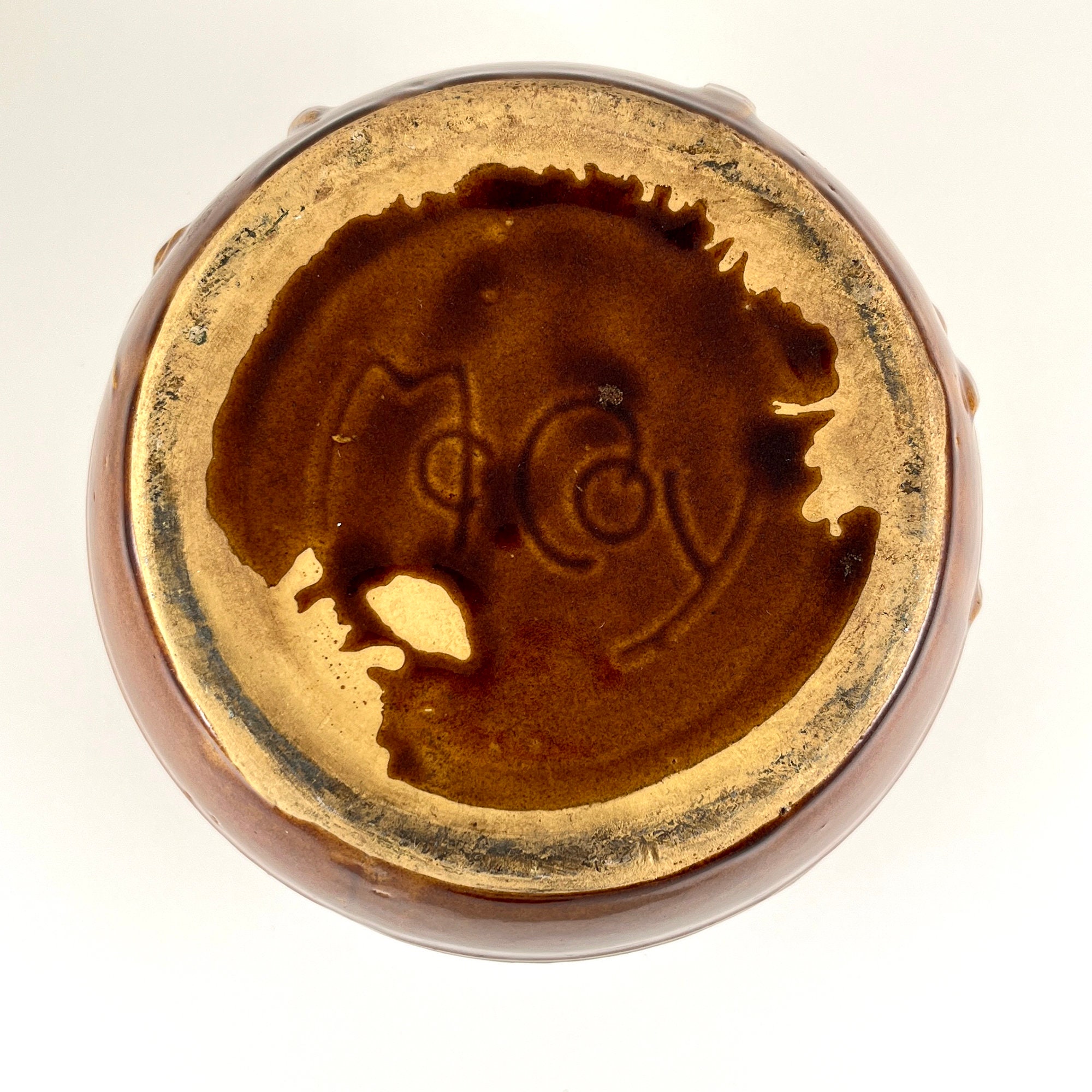 1940's 60's 2 Quart Lidded Amber Wear Bean Pot With Cover - Etsy