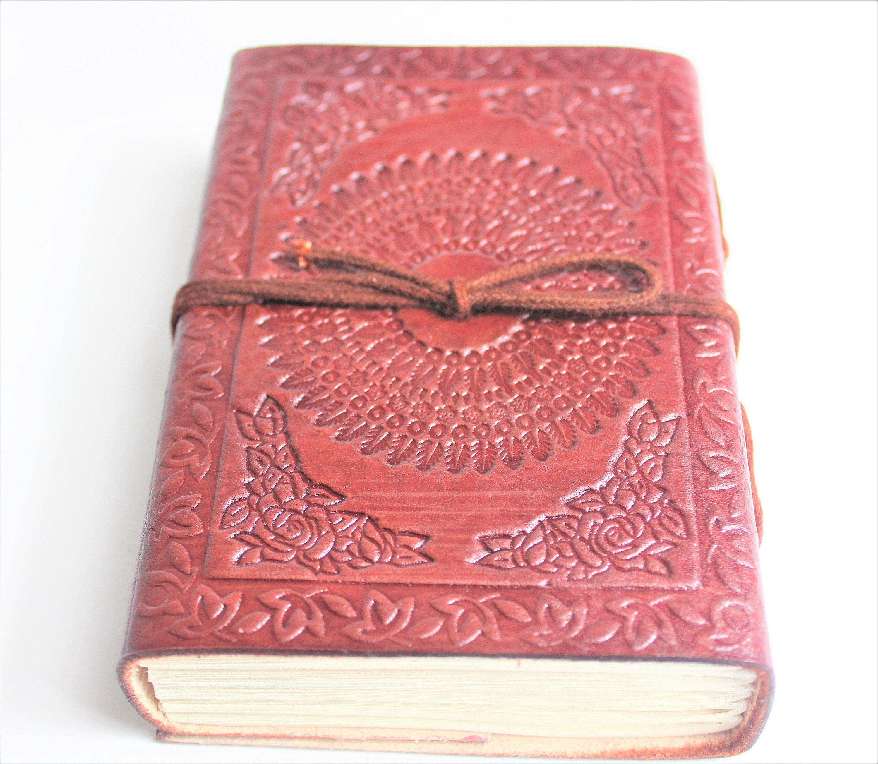 Pocket Sized Tree of Life Leather Journal 12.7cm X 9cm | Etsy UK