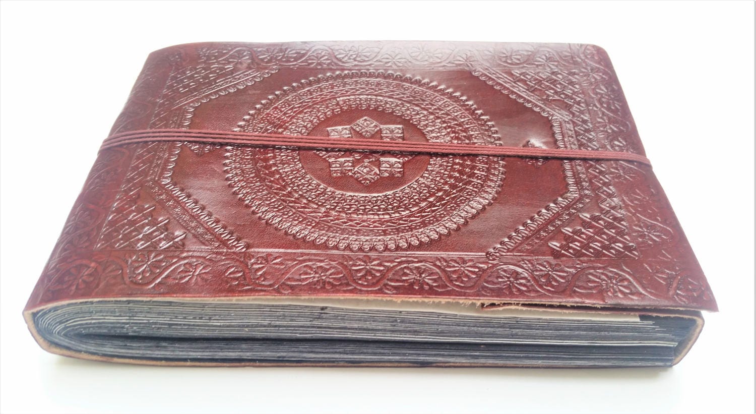 Leather Photo Album Leather Scrapbook Leather Album Wedding - Etsy