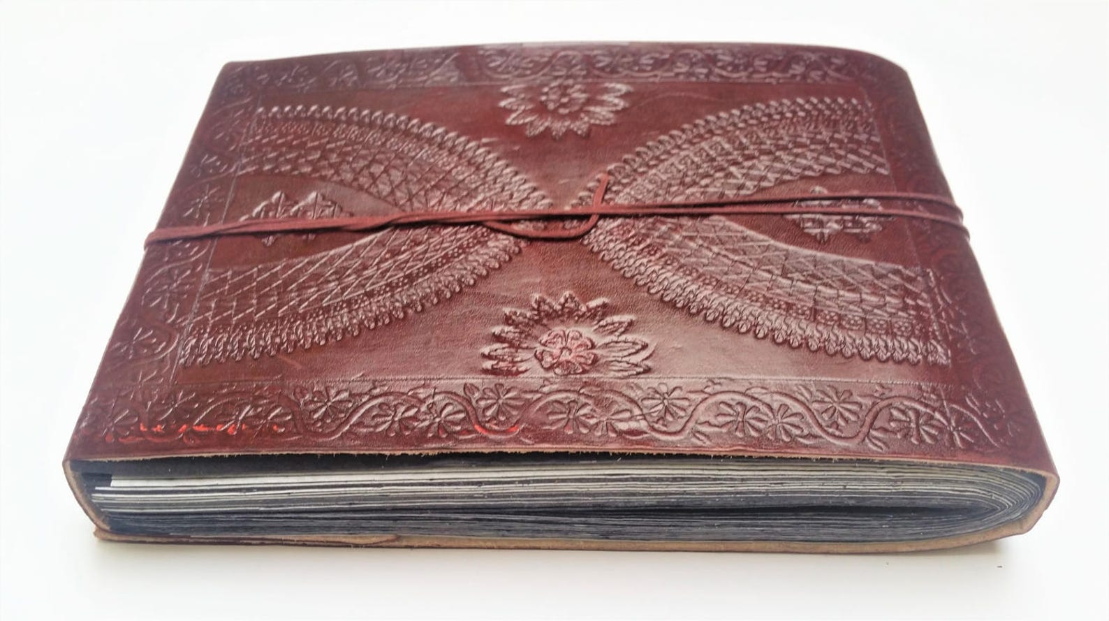 Leather Photo Album Leather Scrapbook Leather Album Wedding - Etsy