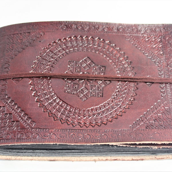 Leather Bound Scrapbook - Etsy