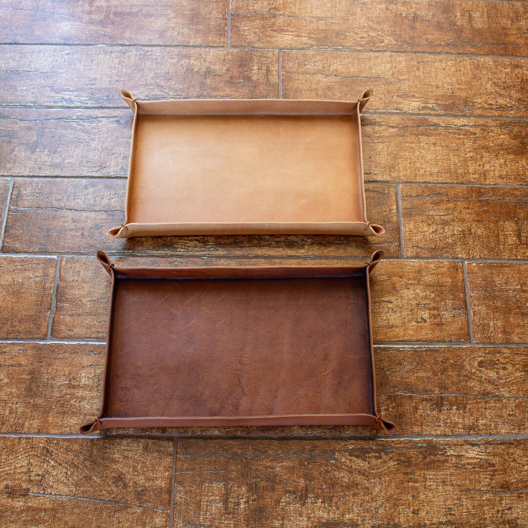Leather Tray for Legal Size Paper Storage - Etsy