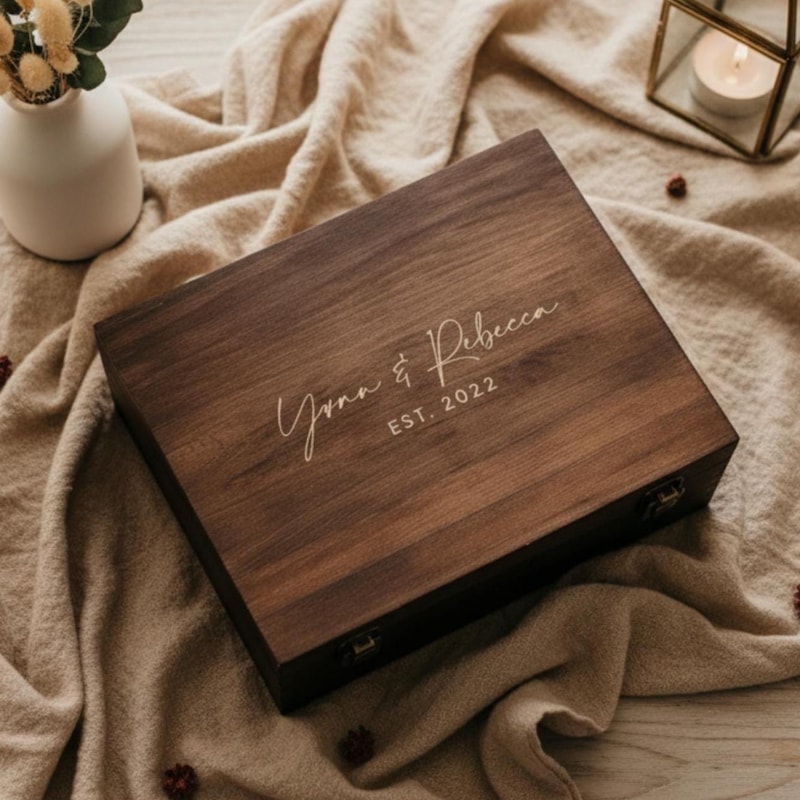Rustic Keepsake Box - Etsy