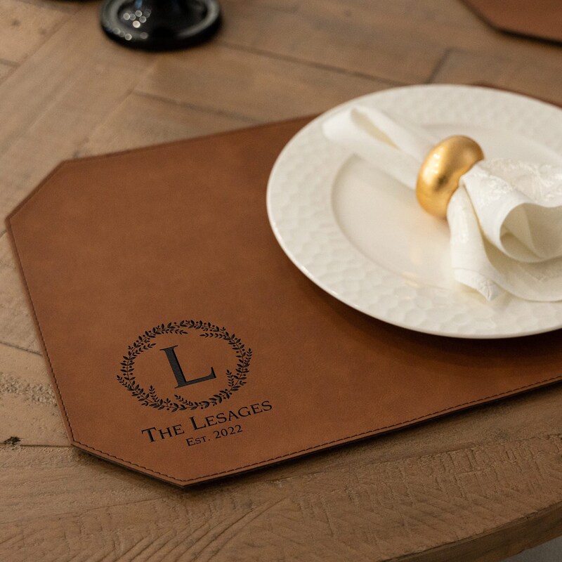 Personalized Custom Placemats - Etsy