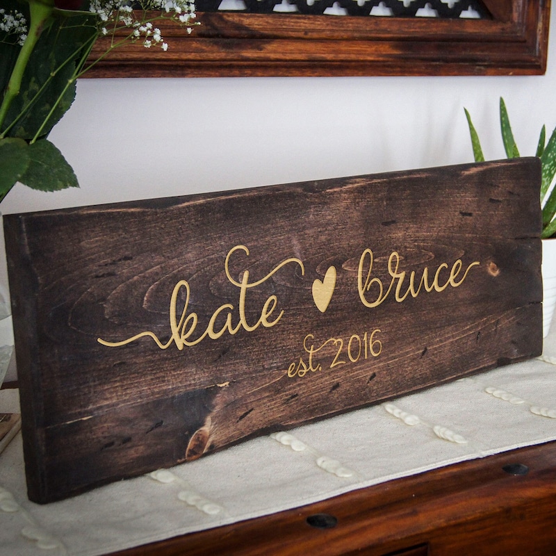 Engraved Wood Signs - Etsy