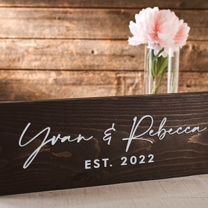 Custom 3D Wood Signs, Personalized Family Name Wood Sign, Rustic Wall ...