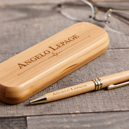 Personalized Pen and Box Fathers Day Gift Gift for Him - Etsy