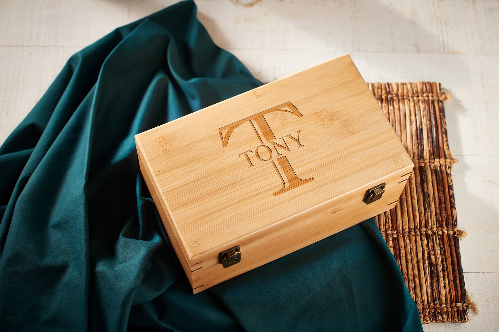 Personalized Wooden Gift Box Engraved Name Box Wooden - Etsy