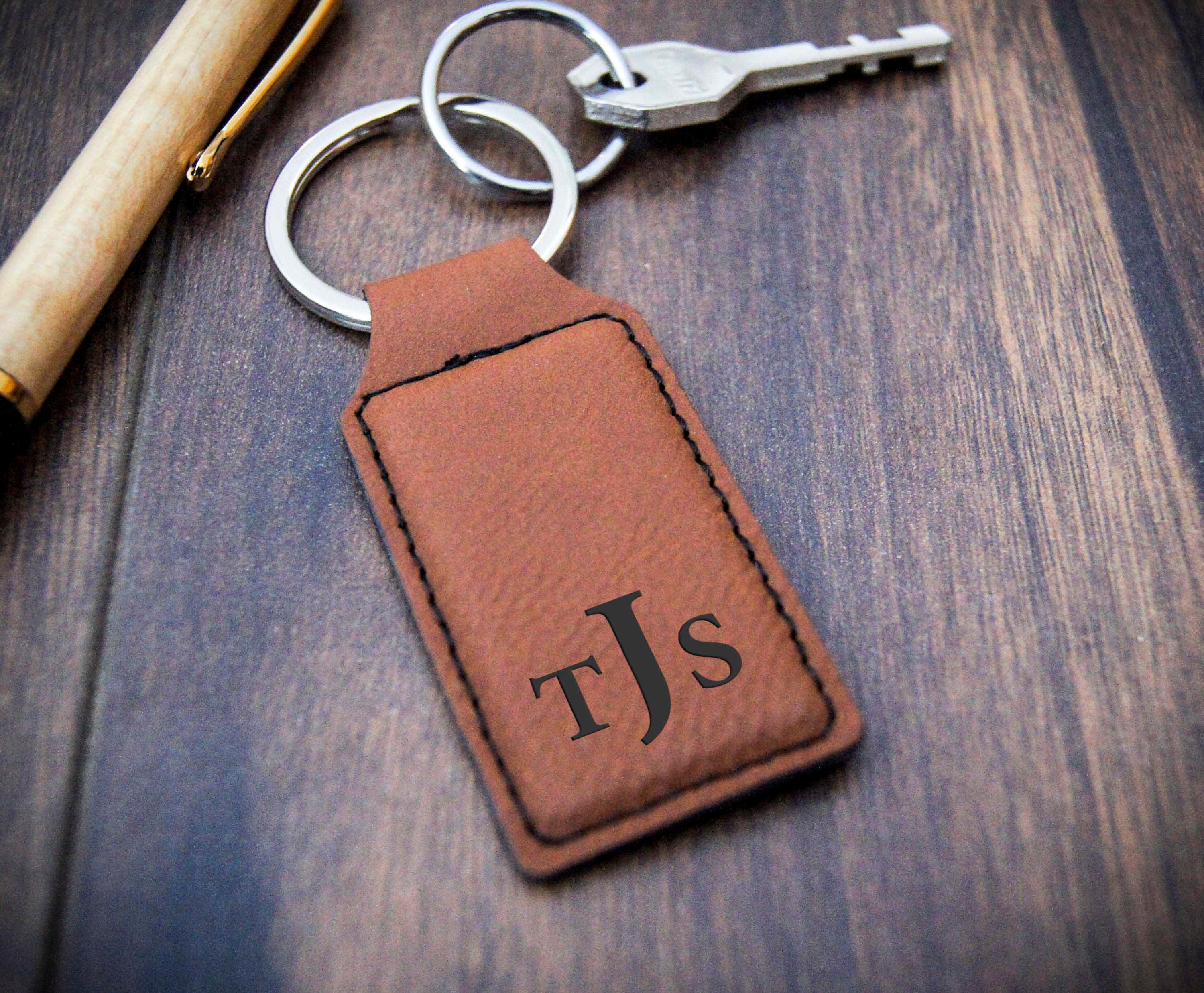 personalized key chains, Engrave Key Chains, Leatherette Key Chains