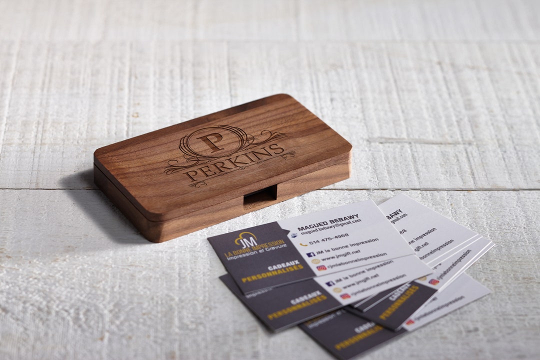 Personalized Business Cards Case, Customizedwooden Business Cards ...