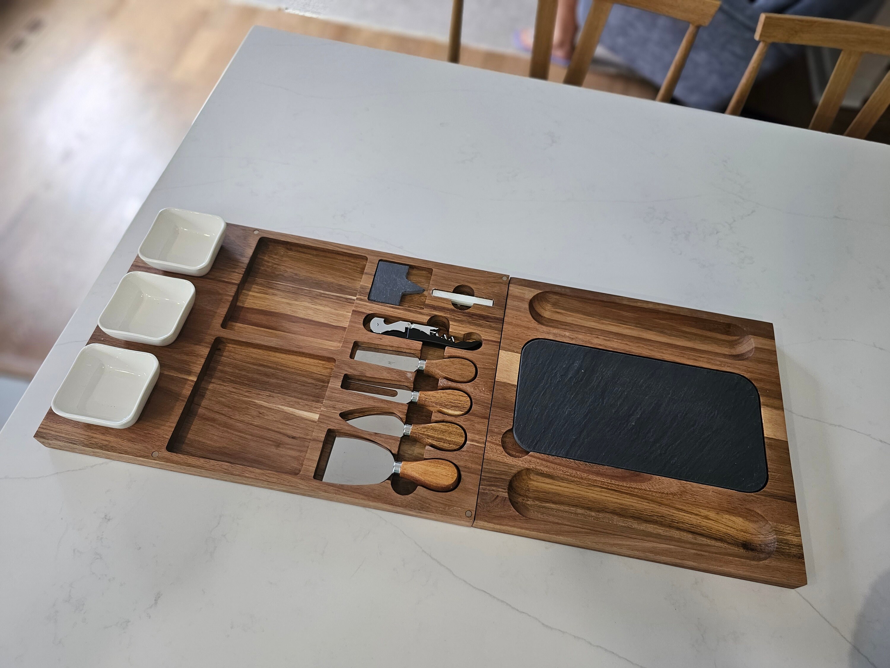 Personalized cheese board set, Custom cheese board set, Engraved ...