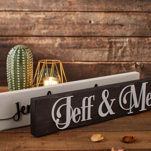 Custom 3D Wood Signs, Personalized Family Name Wood Sign, Rustic Wall ...