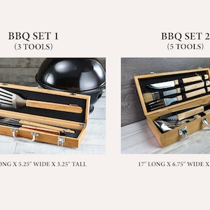 Personalized BBQ Set, Engraved BBQ Set, Customized BBQ Utensil Set ...