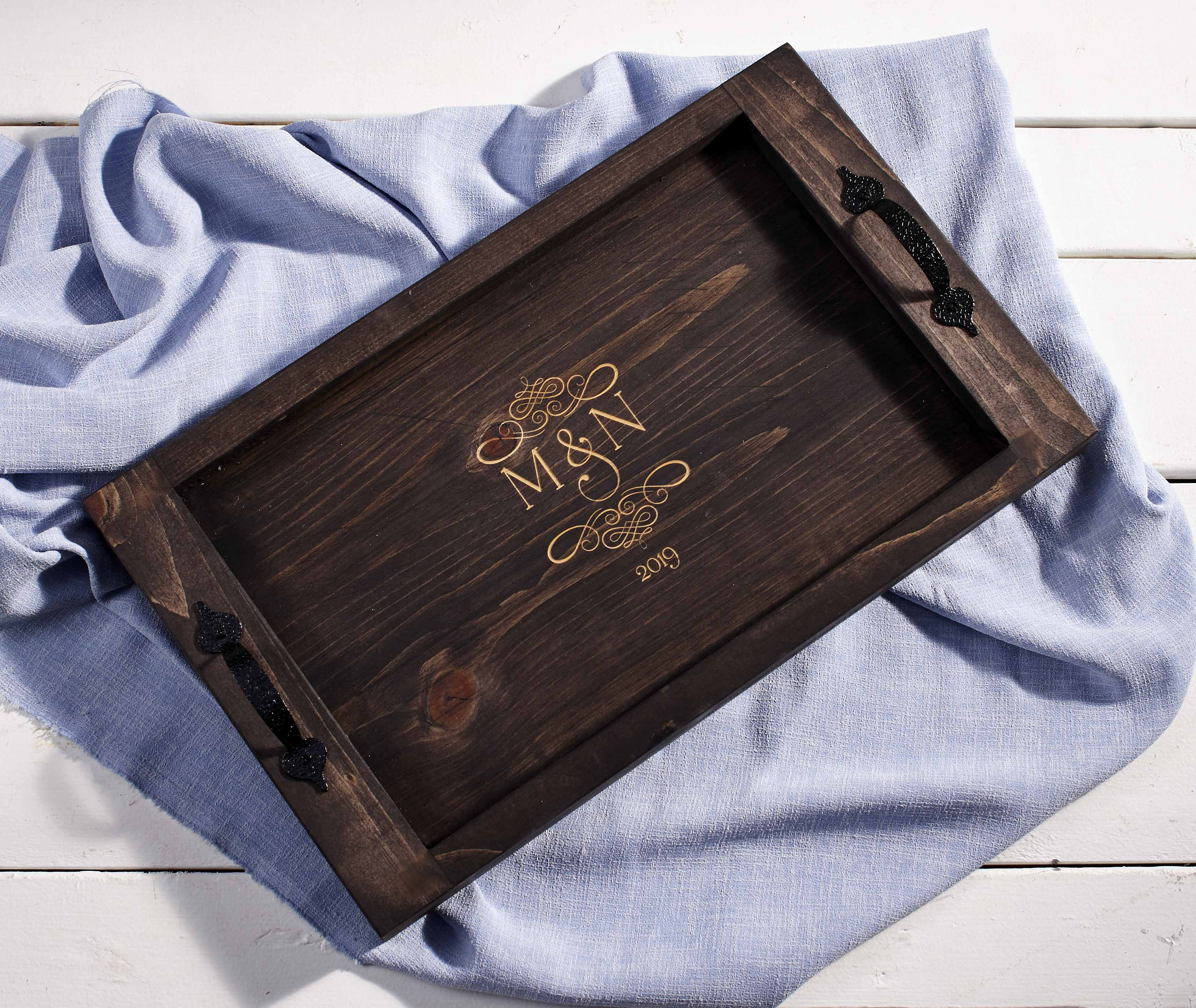 Rustic Serving Tray, Personalized serving Tray, Custom serving tray ... Rustic Serving Tray, Personalized serving Tray, Custom serving tray ...