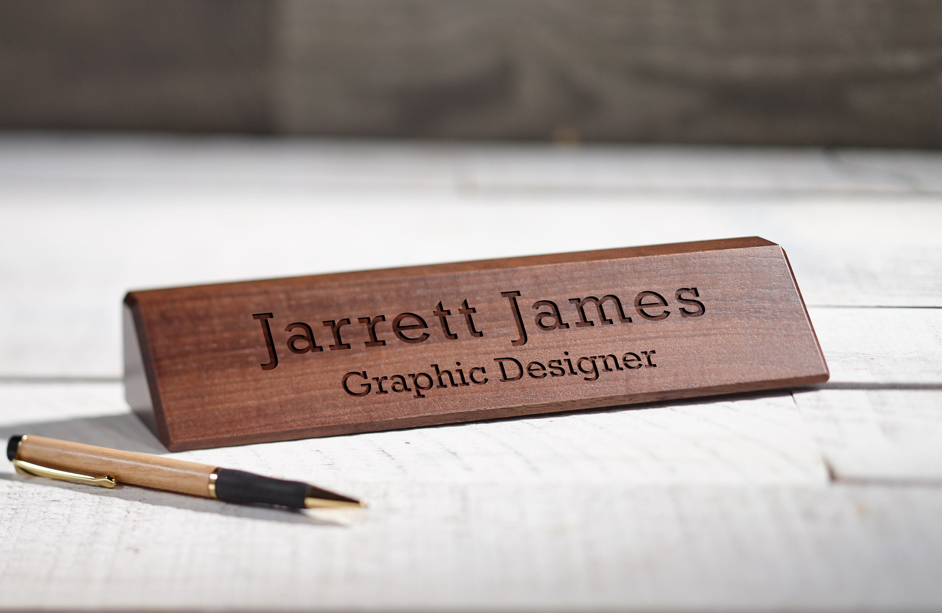 Wooden name board store