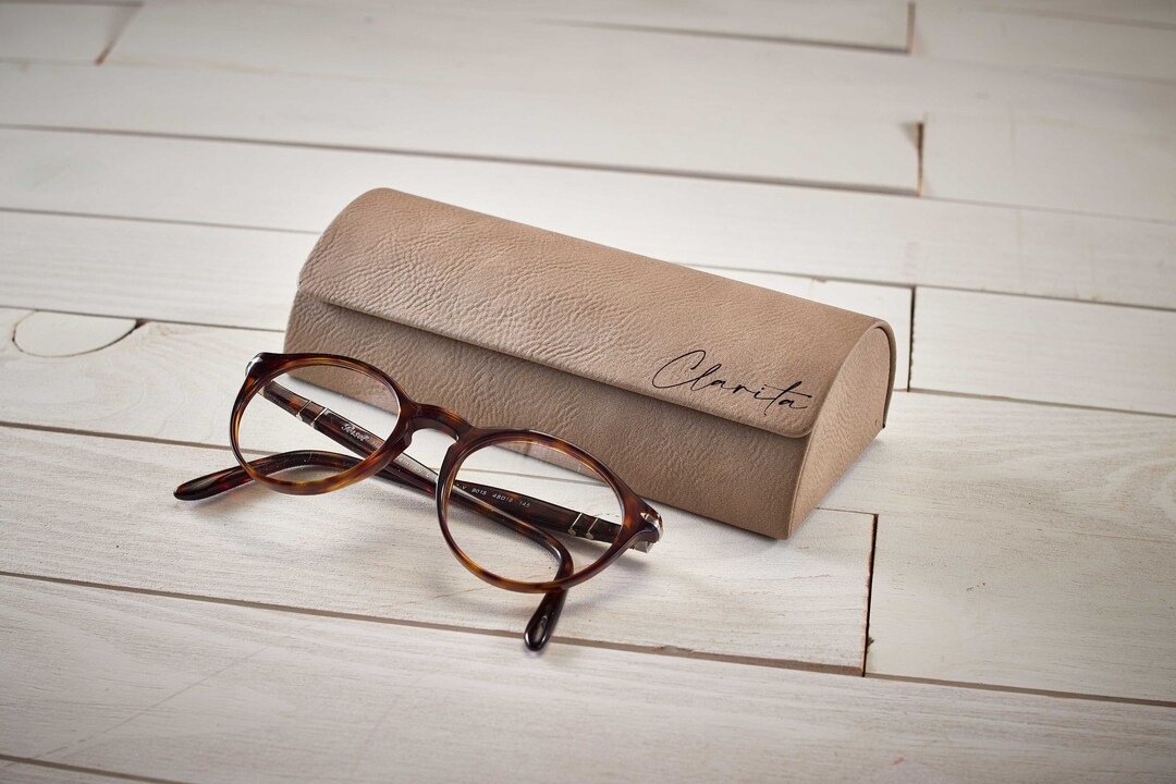 Personalized Sunglasses Case, Customized Eyeglass Case, Laser Engraved ...