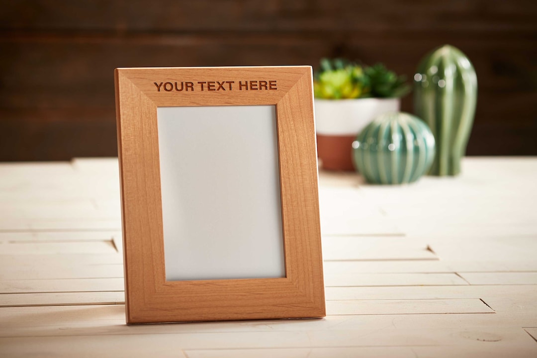 Personalized Engraved Frame, Custom Photo Frame, - Etsy