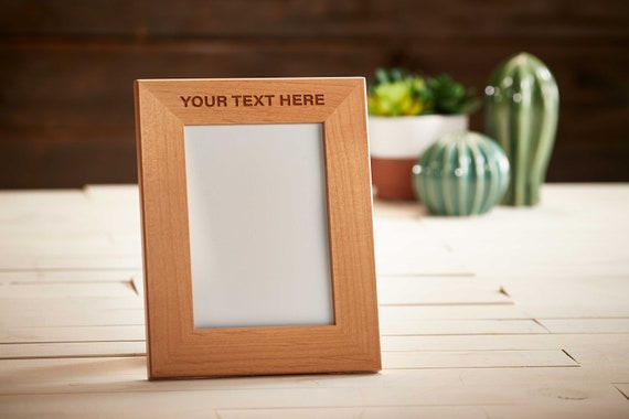 Personalized Engraved Frame Custom Photo Frame - Etsy