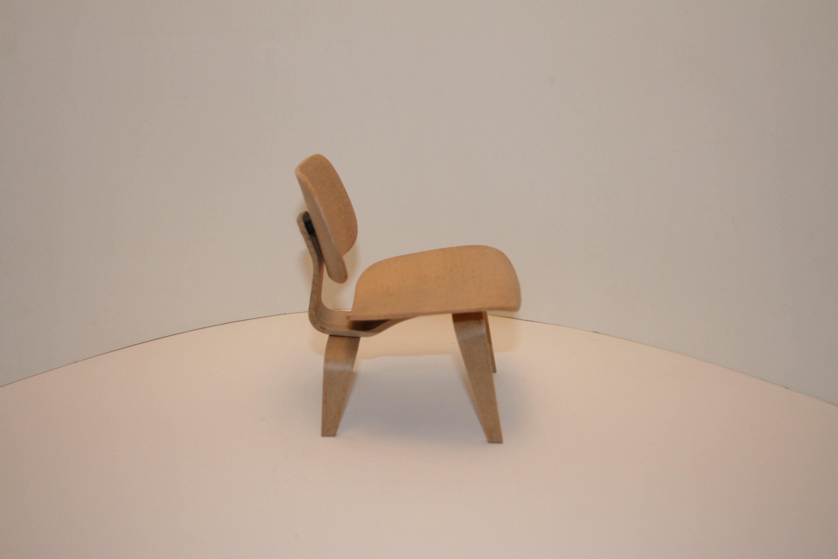 Miniature, Chair, LCW - Charles & Ray Eames, 1945, (scale 1:6) Height ...
