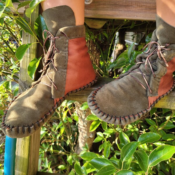 Moccasin Boots - Etsy