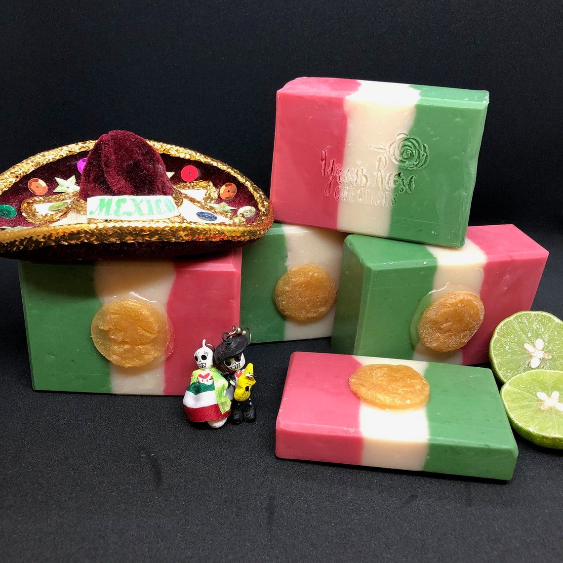 Mexico Flag Handmade Soap Mexican Made in USA - Etsy