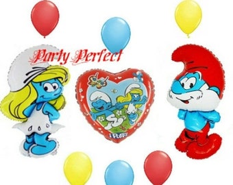 Smurf birthday | Etsy