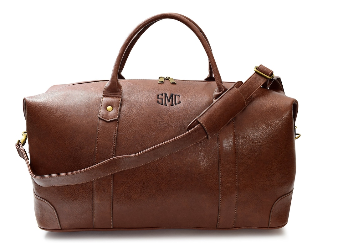 Personalized Travel Bag, Personalized Groomsmen Gift, Men's Weekend ...