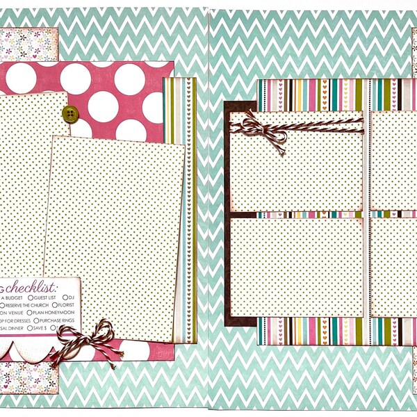 Scrapbook Page Kits - Etsy