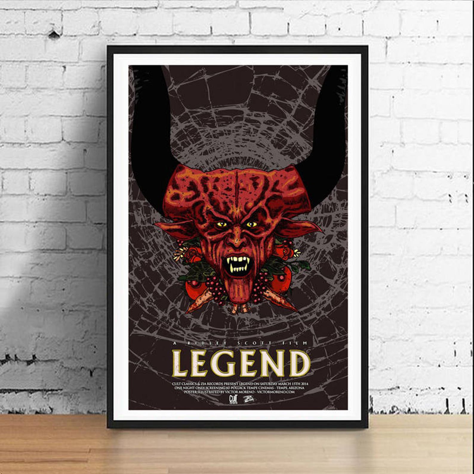 Legend 11 X 17 Lord of Darkness Art Print - Etsy