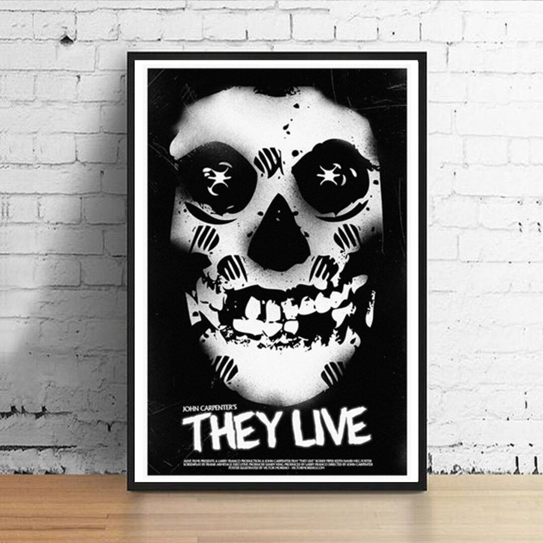 John Carpenter They Live Obey Alien Misfits Punk Parody Print - Etsy