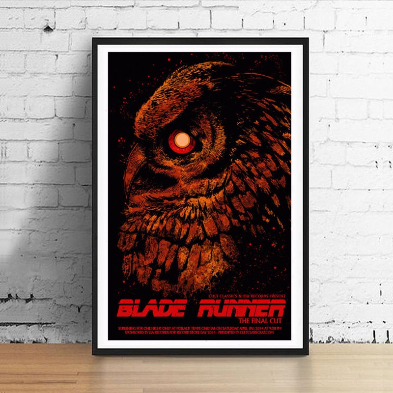 Blade Runner Poster Owl