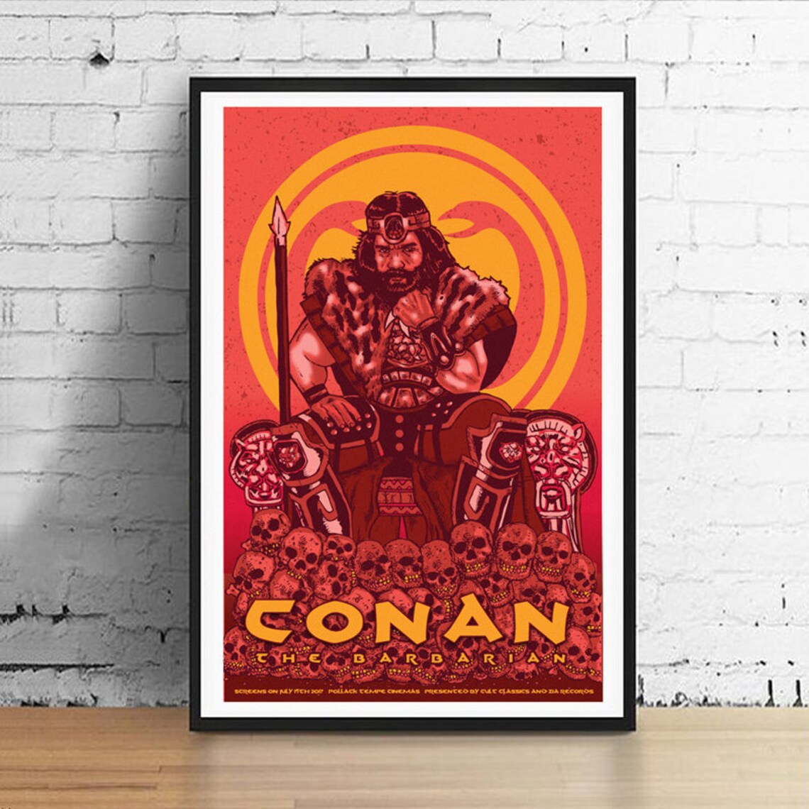 Conan the Barbarian 11 X 17 Movie Poster Art Print - Etsy