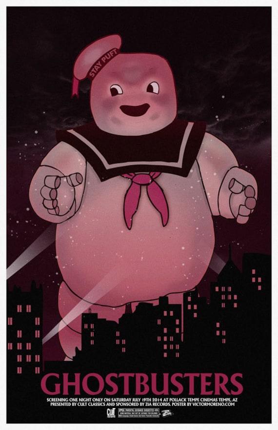 Ghostbusters Movie Stay Puft