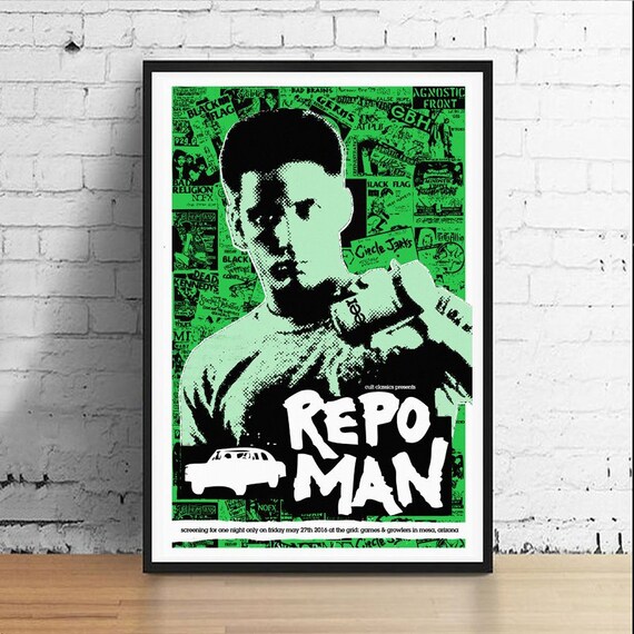 Repo Man 1984 Poster