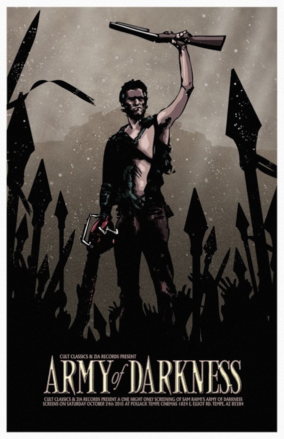 Evil Dead Ash Poster