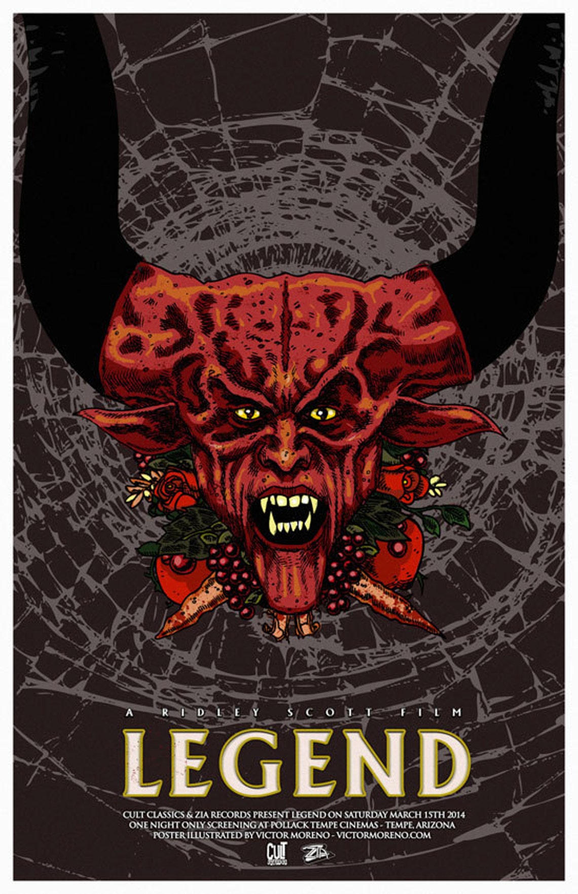 Legend 11 X 17 Lord of Darkness Art Print - Etsy