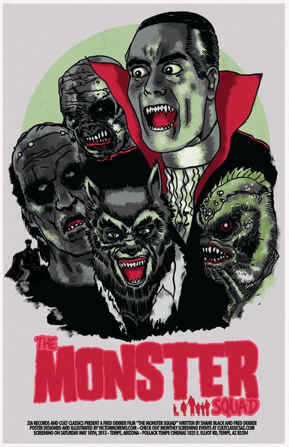 Monster Squad Movie Poster