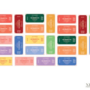 24 Printable Valentine's Day Coupons / Couples Vouchers / Cute Gift ...
