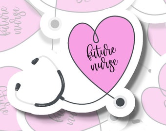 Nursing Student Sticker Nurse Sticker Nursing School | Etsy