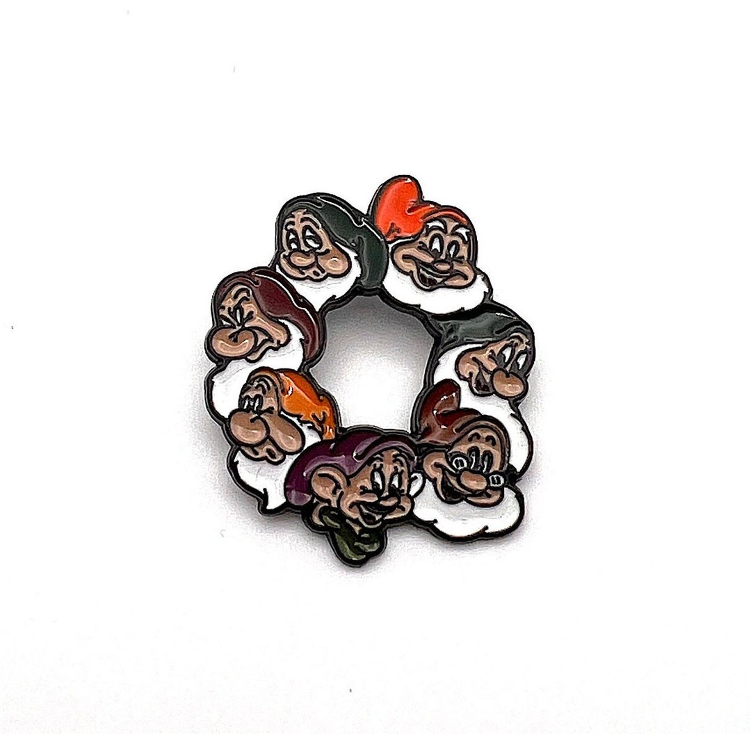 7 Dwarfs Pin Seven Dwarfs Pin Snow White Pin Dopey Pin Grumpy Pin ...