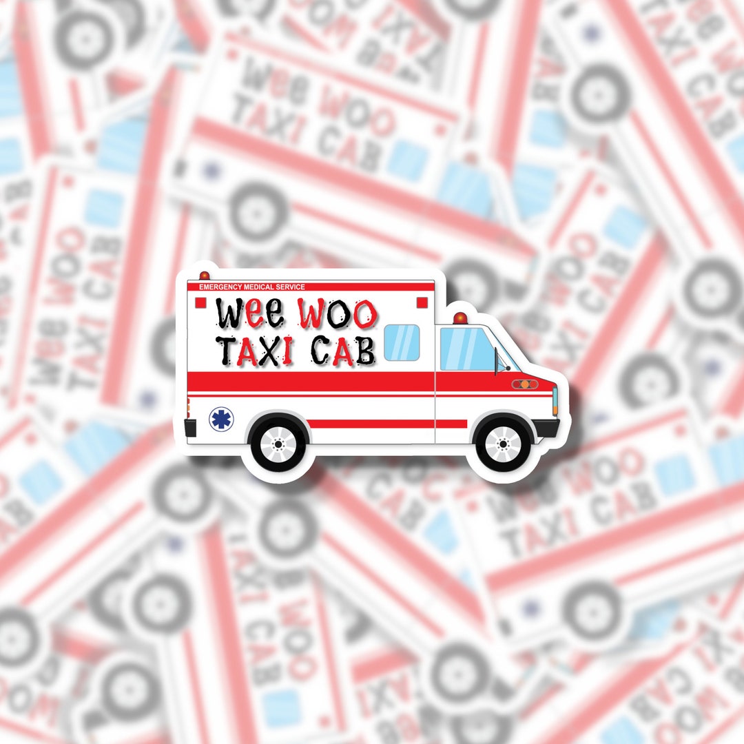 Ambulance Sticker EMS Sticker Paramedic Sticker Sticker EMT Sticker ...