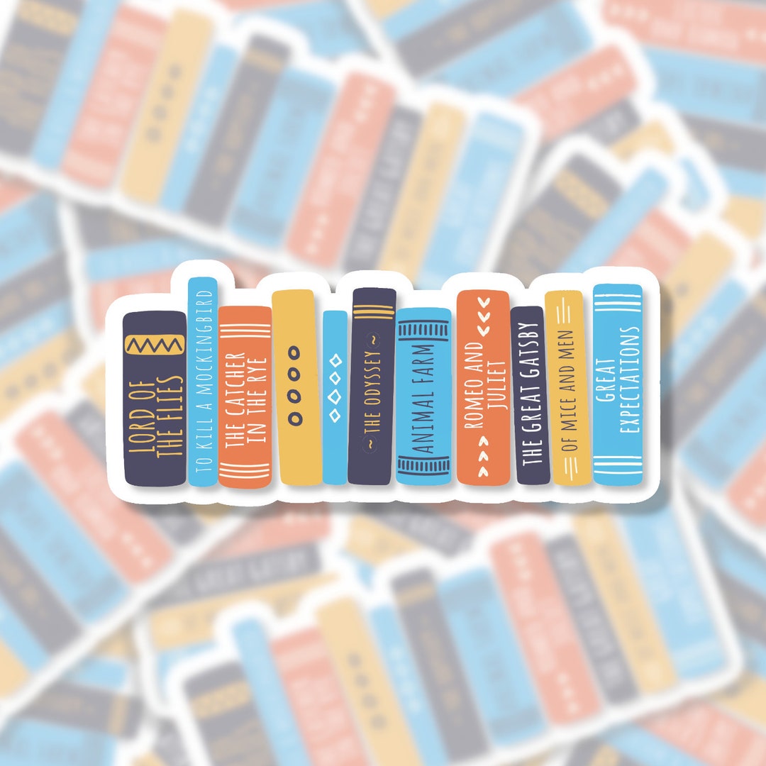 Teacher Sticker English Teacher Sticker Literature Teacher - Etsy