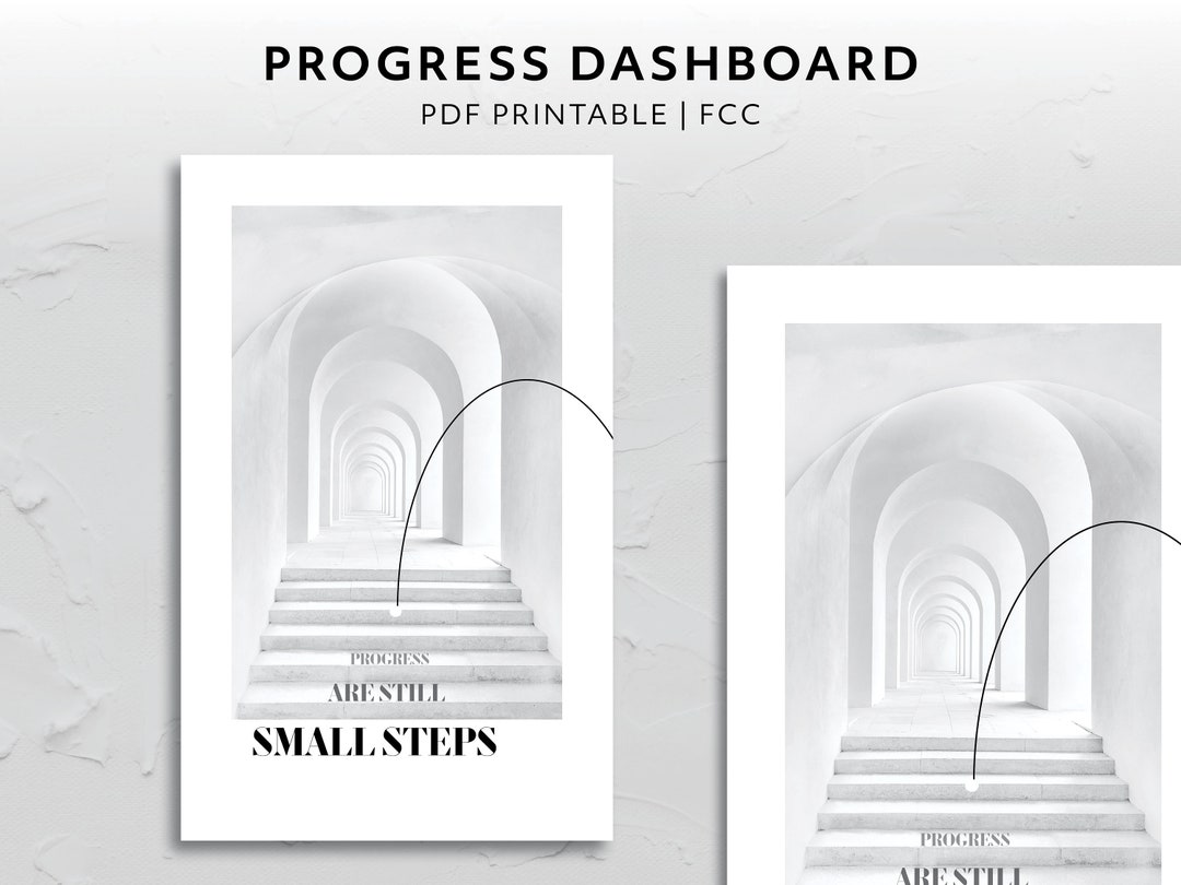 FCC, Motivational Small Steps Are Still Progress Dashboard Aesthetic ...