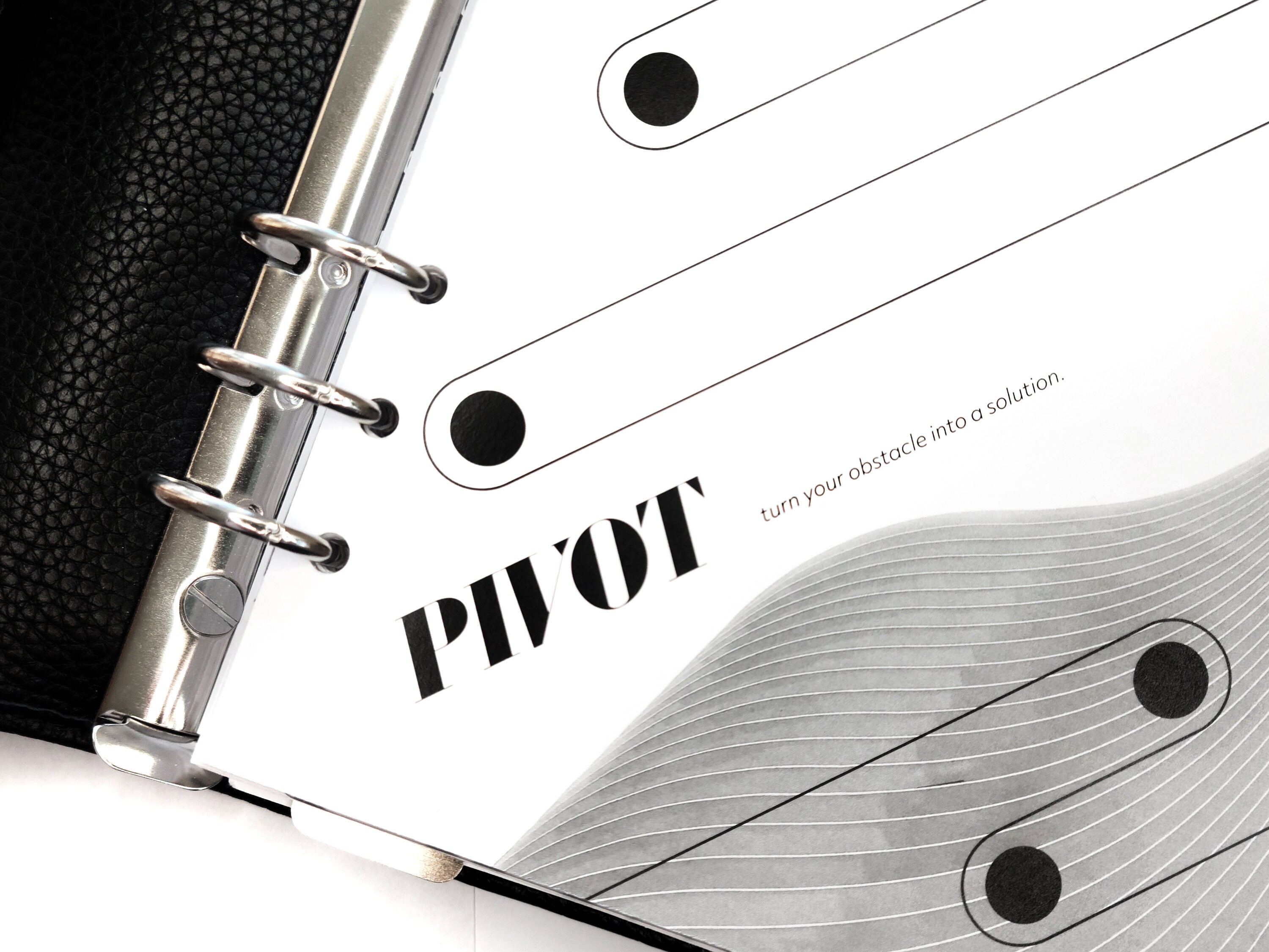 A5, Pivot Motivational Quote Dashboard Aesthetic Planner Accessory ...