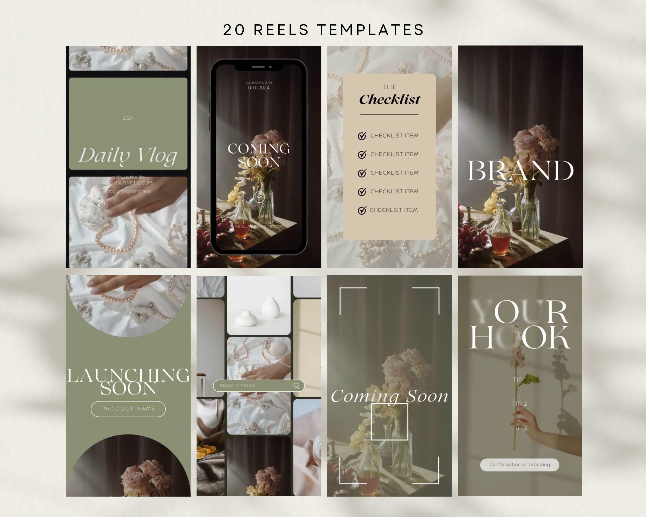 Social Media Template for Health Wellness Instagram Canva Template ...