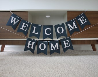 Welcome Home Banner | Etsy