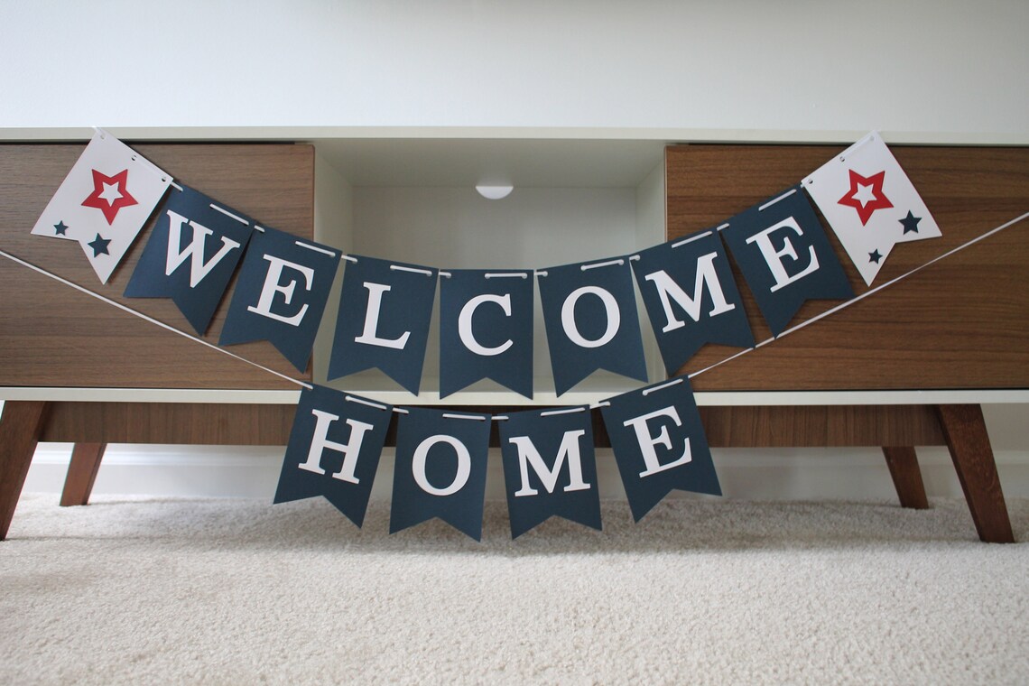 Welcome Home Banner Welcome Banner Baby Shower Banner - Etsy