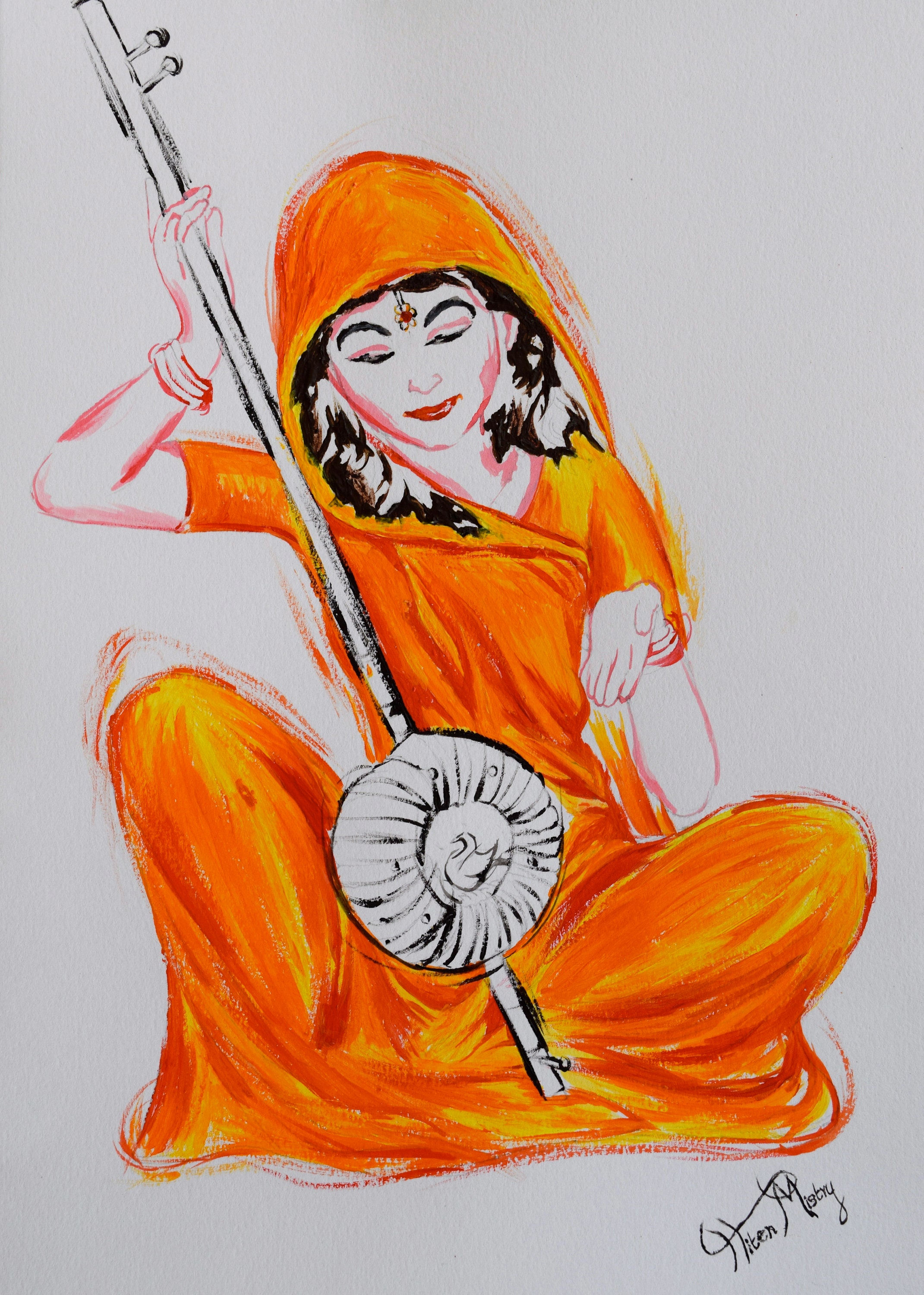 Mirabai Drawing